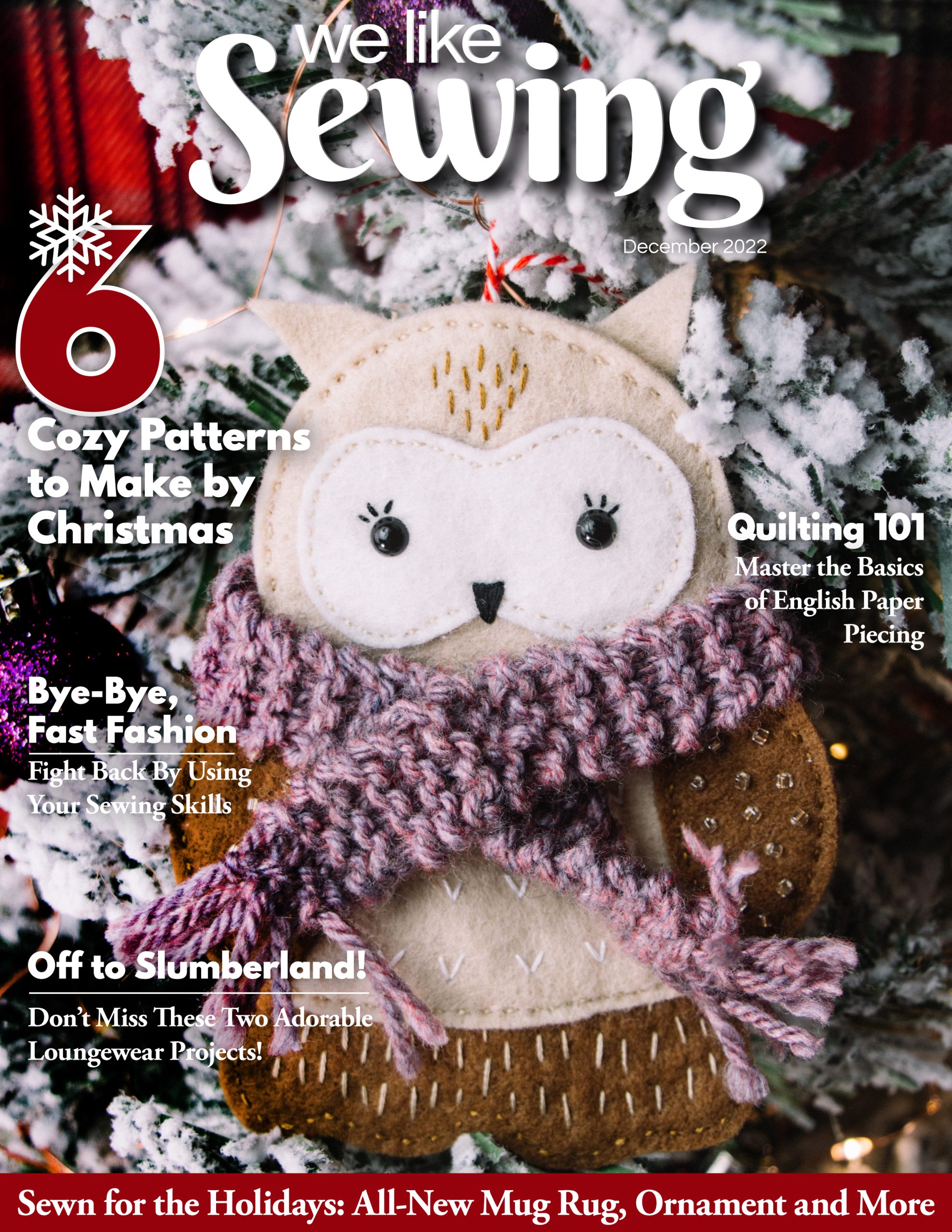 December 2022 – We Like Sewing