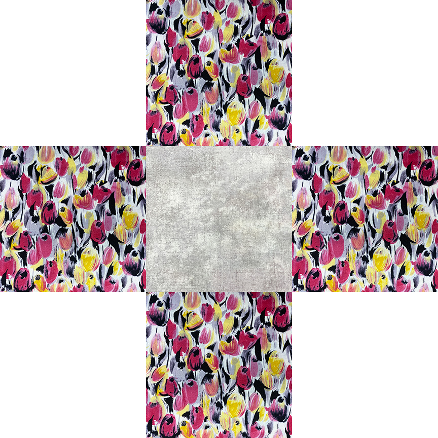 Colorburst Trip Around the World Quilt Pattern - We Like Sewing