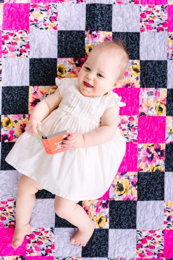 Colorburst Trip Around the World Quilt Pattern - We Like Sewing