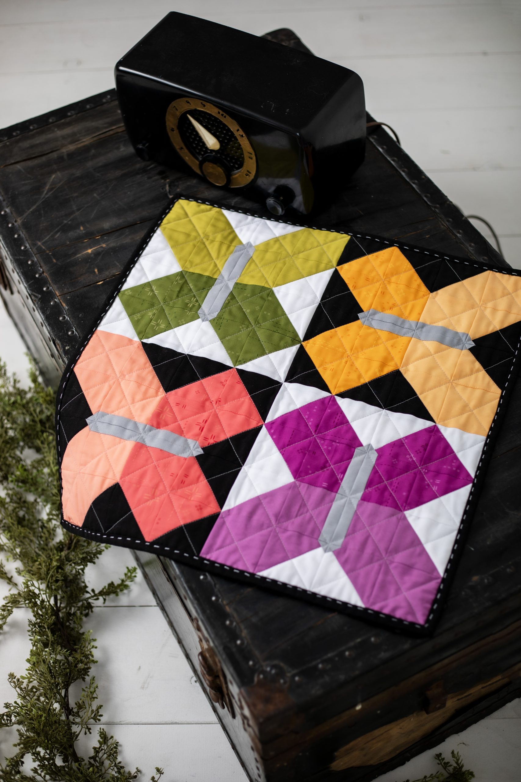 Social Butterfly Mini Quilt Pattern - We Like Sewing