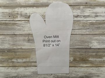 Recycled Denim Oven Mitt Pattern - We Like Sewing