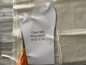 Recycled Denim Oven Mitt Pattern - We Like Sewing