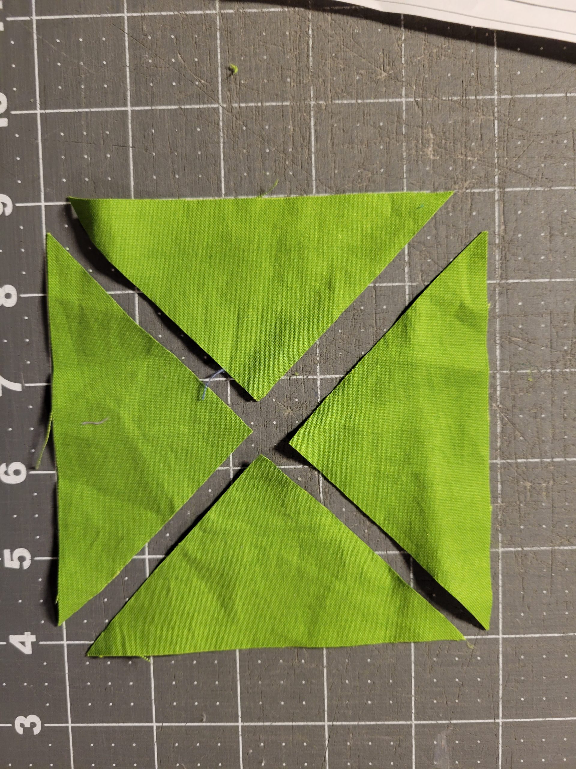 Sliced Pineapple Star FPP Quilt Block - We Like Sewing