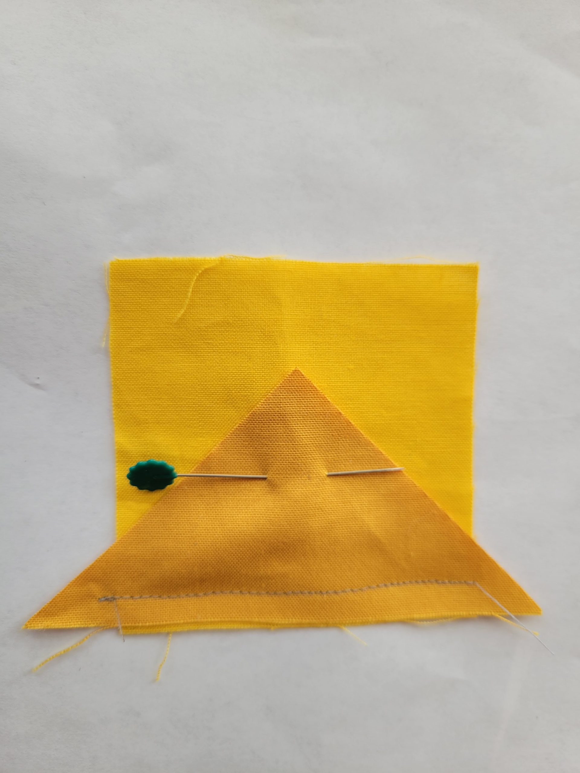 Sliced Pineapple Star FPP Quilt Block - We Like Sewing