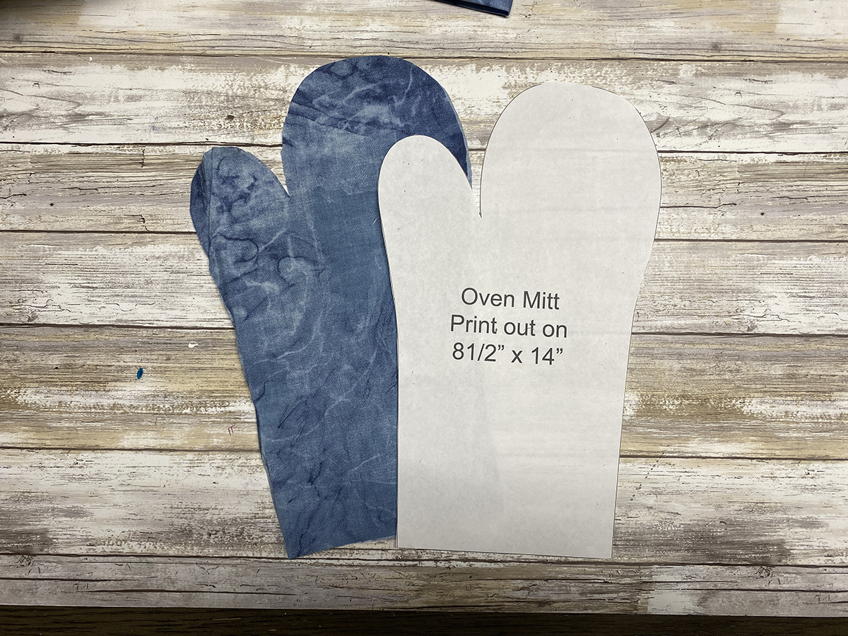 Recycled Denim Oven Mitt Pattern - We Like Sewing