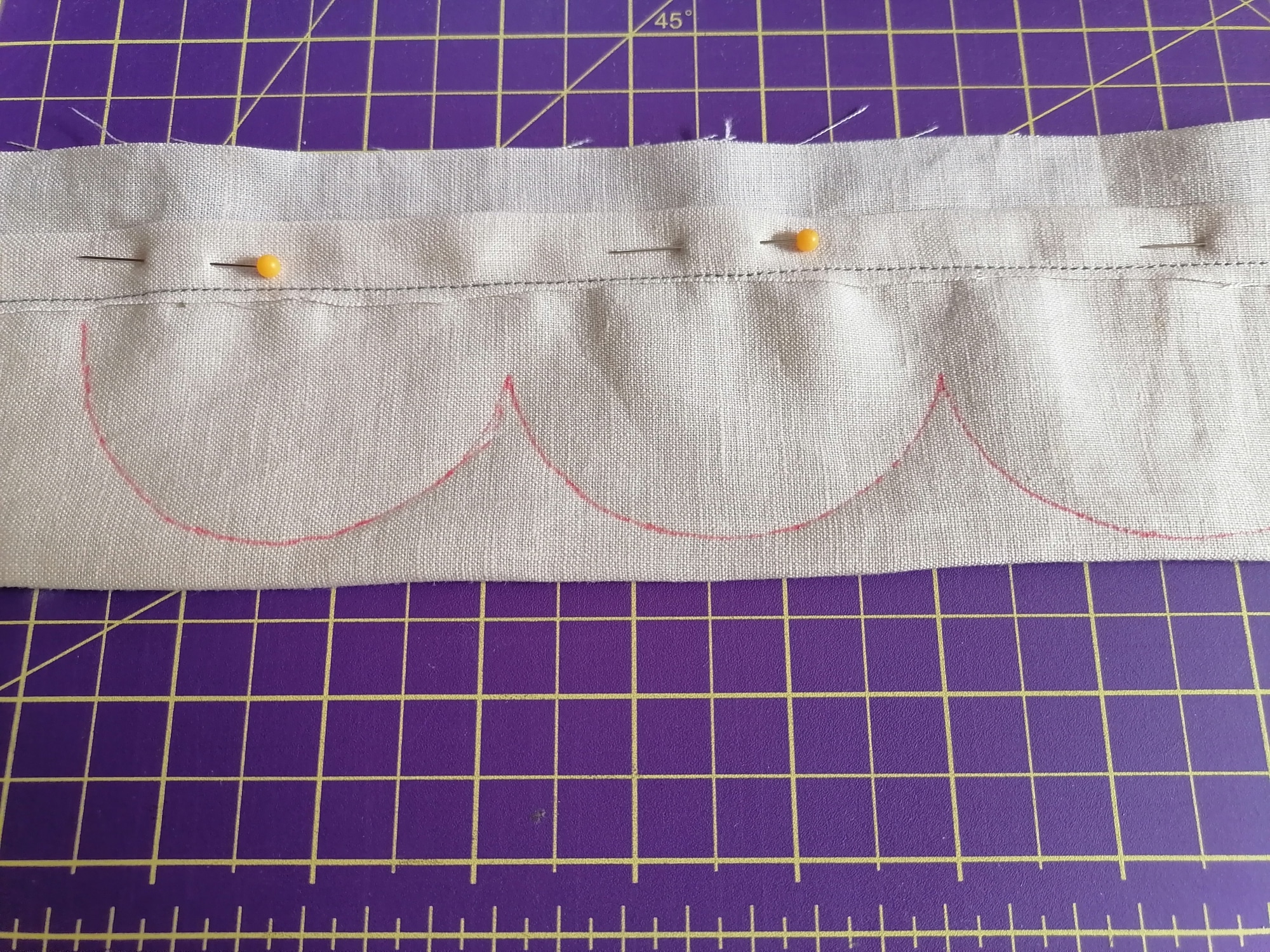 Crafting Curves: How to Sew a Flawless Scalloped Hem - We Like Sewing
