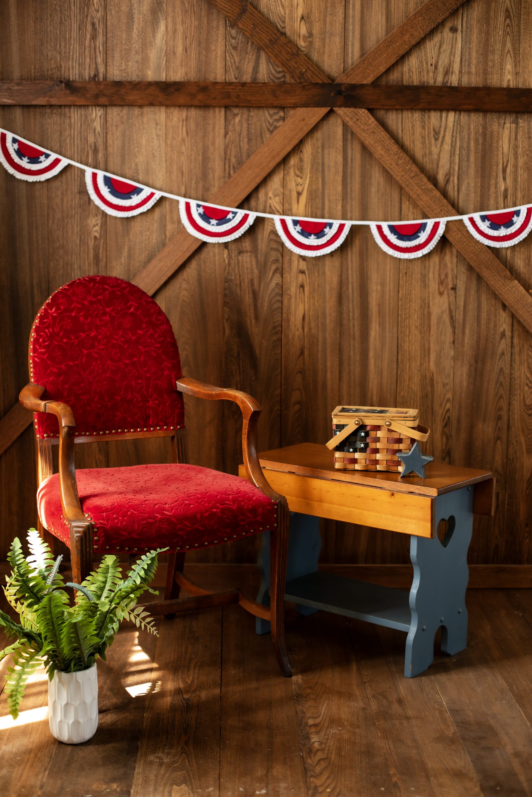 Retro 4th of July Bunting - We Like Sewing